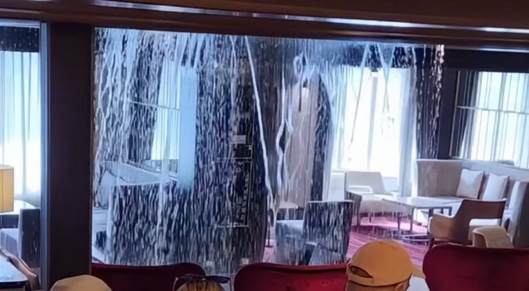 Enchanted Princess Water Leak Incident Santorini: Video Shows Flooding ...